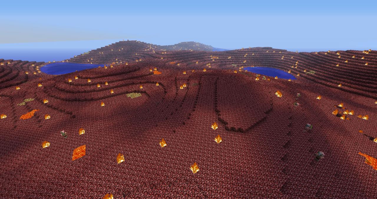 Hell in the world Minecraft Map