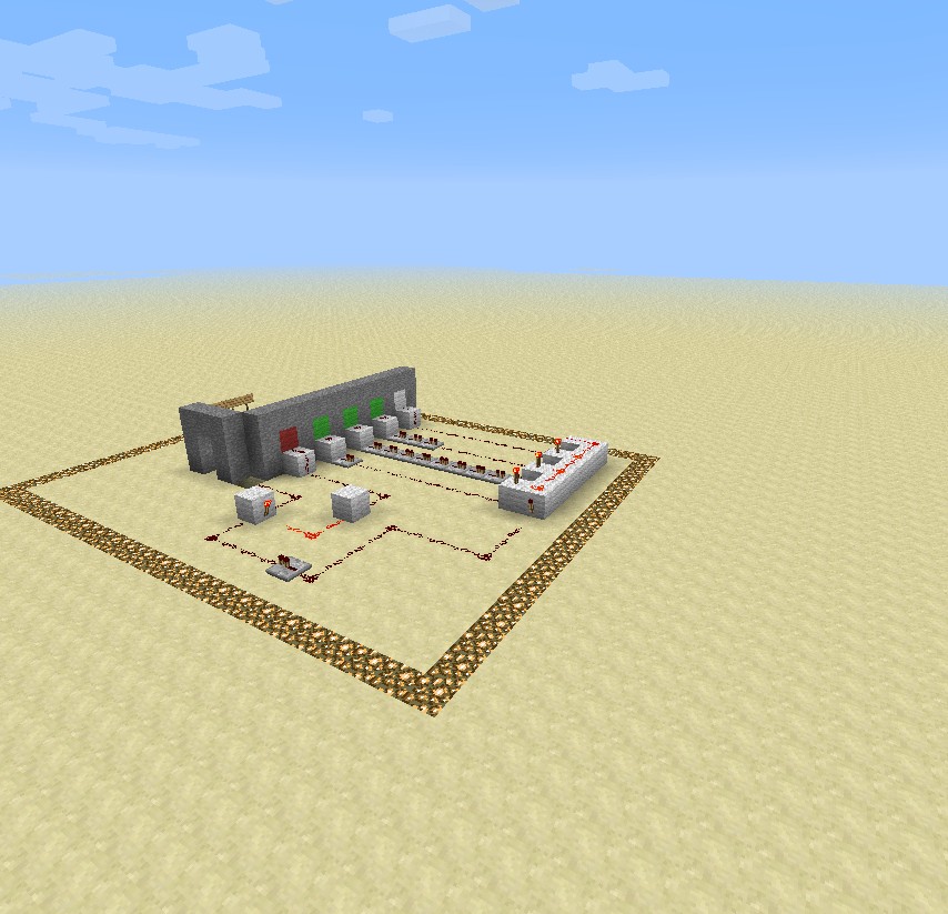Combo Lock Minecraft Map