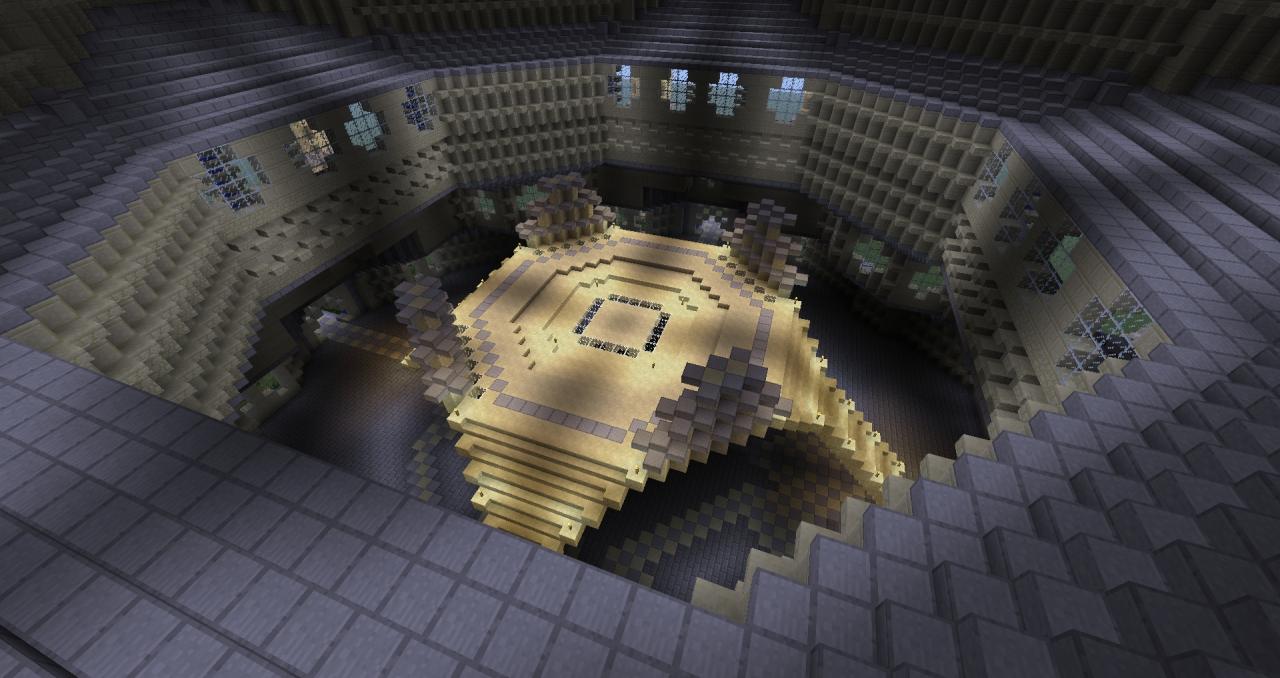 SandStone Spawn Minecraft Map