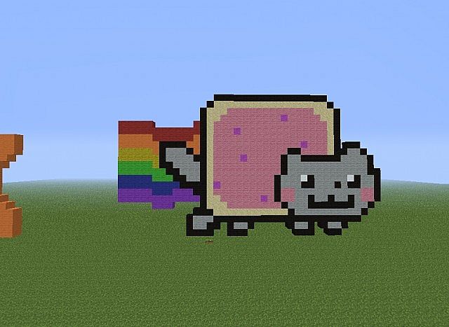 pixle art Minecraft Map