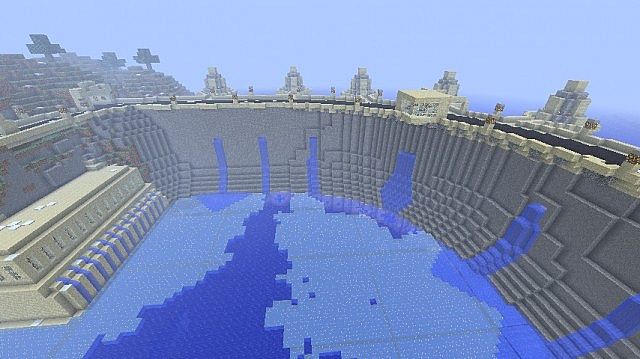 dam that's huge Minecraft Map
