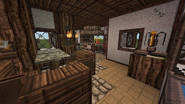 Cute little Medieval House Minecraft Map