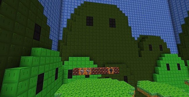 SUPER MARIO DASH! Minecraft Map