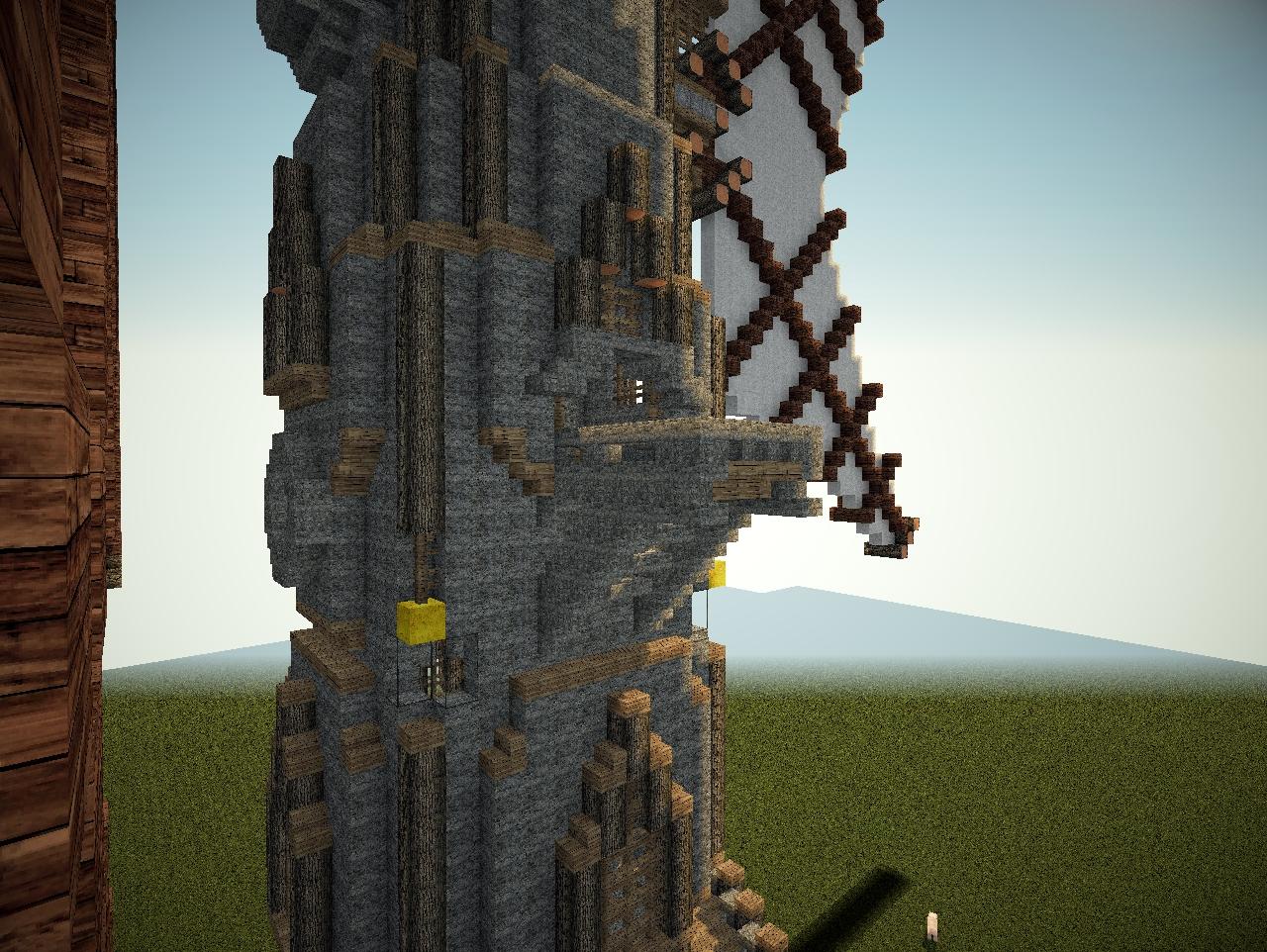 Big Medieval Windmill Minecraft Map