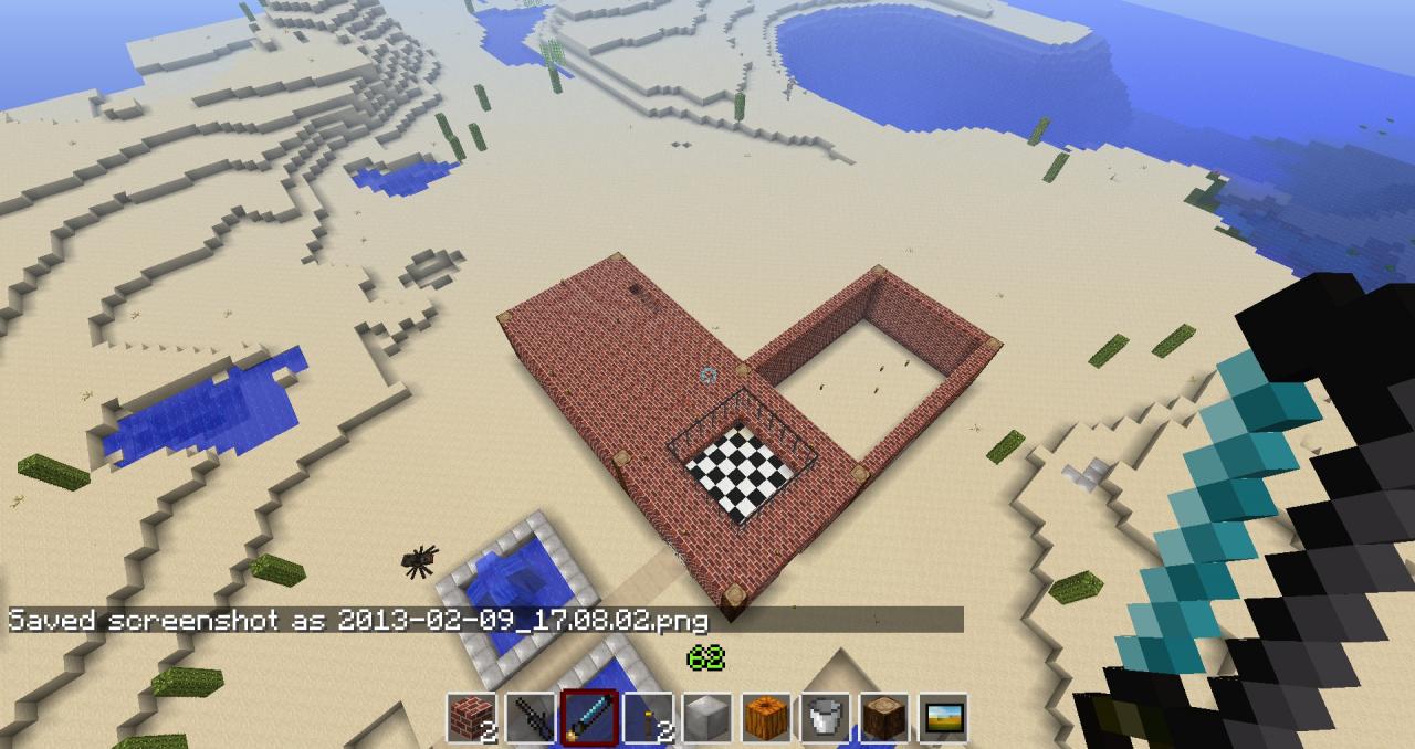 giant house Minecraft Map