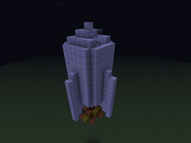 spaceship Minecraft Map