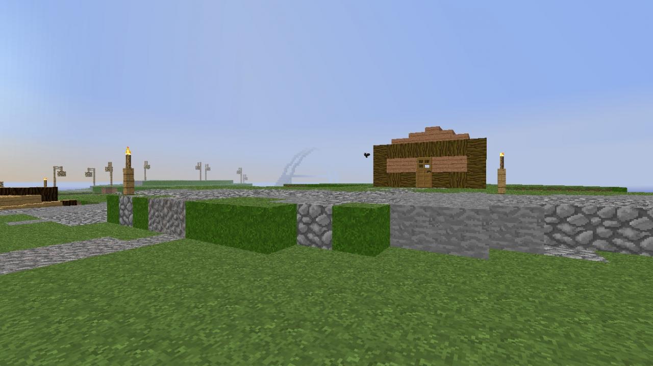 Strange landscaped map Minecraft Map