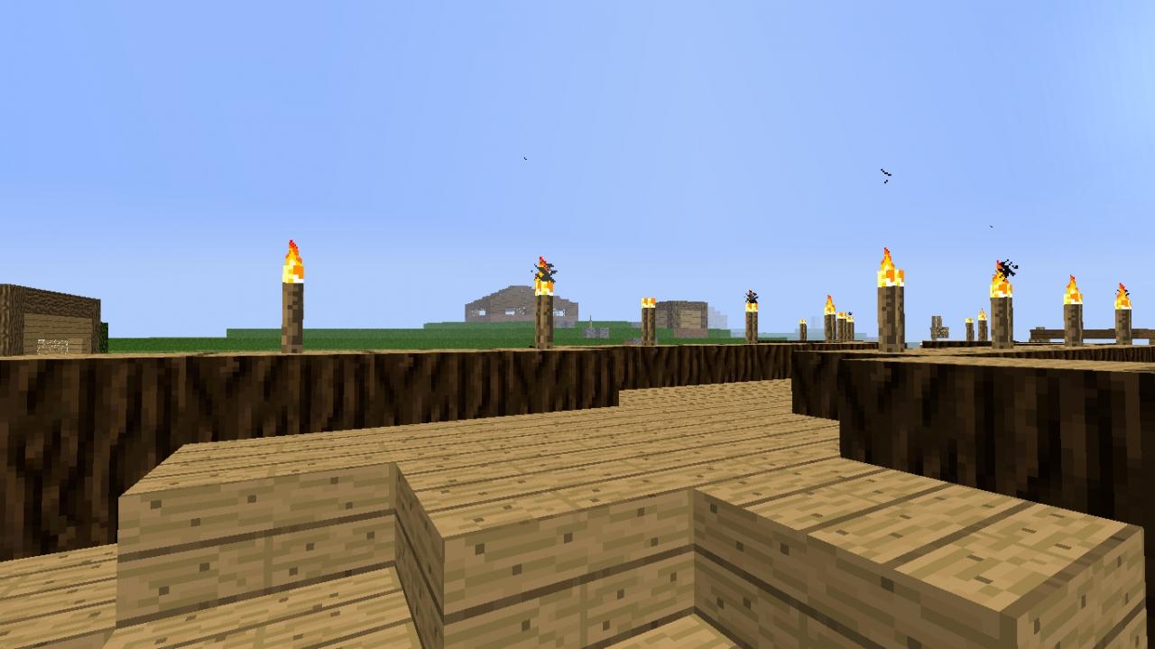 Strange landscaped map Minecraft Map