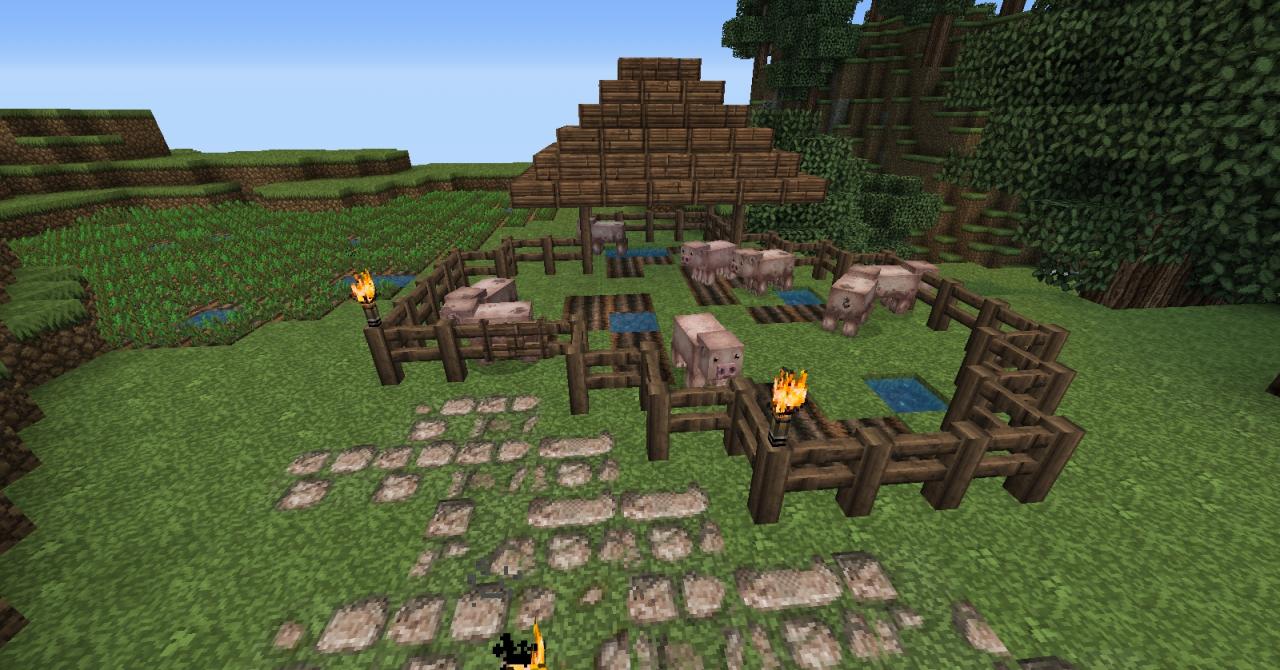 MineCraft : Settlement Build Minecraft Map