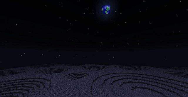 Moon surface Minecraft Map