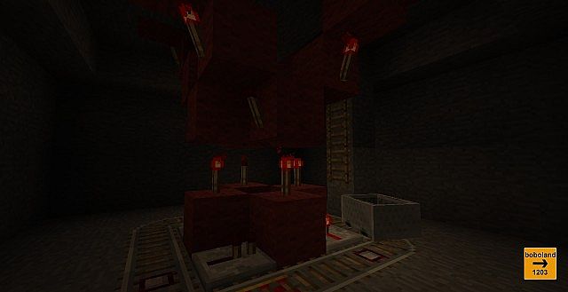 Lighthouse (working lights with minecart clock) Minecraft Map