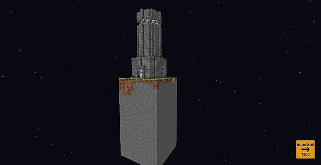 Lighthouse (working lights with minecart clock) Minecraft Map