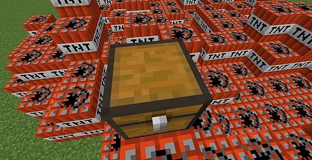 a small explosion Minecraft Map