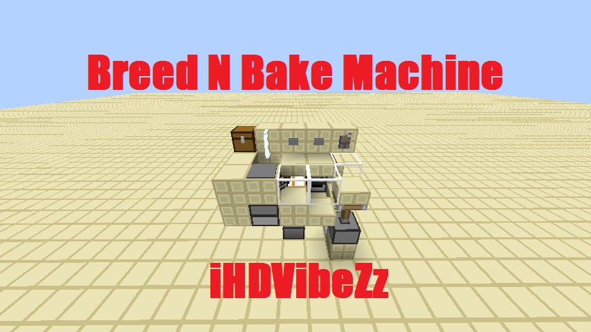 Compact Breeding And Looting Machine (Breed n Bake) Minecraft Map