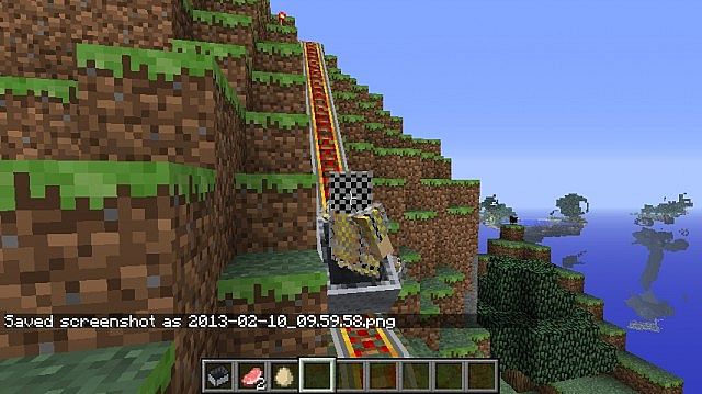 EPIC ROLLER COASTER RIDE Minecraft Map