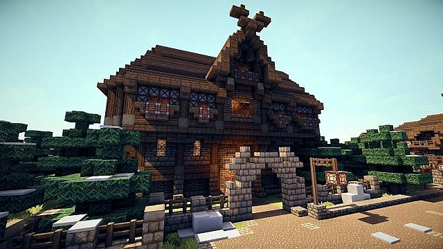 Nordic Village Minecraft Map