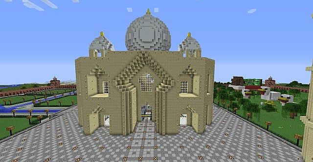 Taj Mahal Minecraft Map