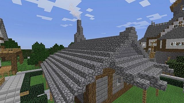 Medieval Blacksmith Shop Minecraft Map