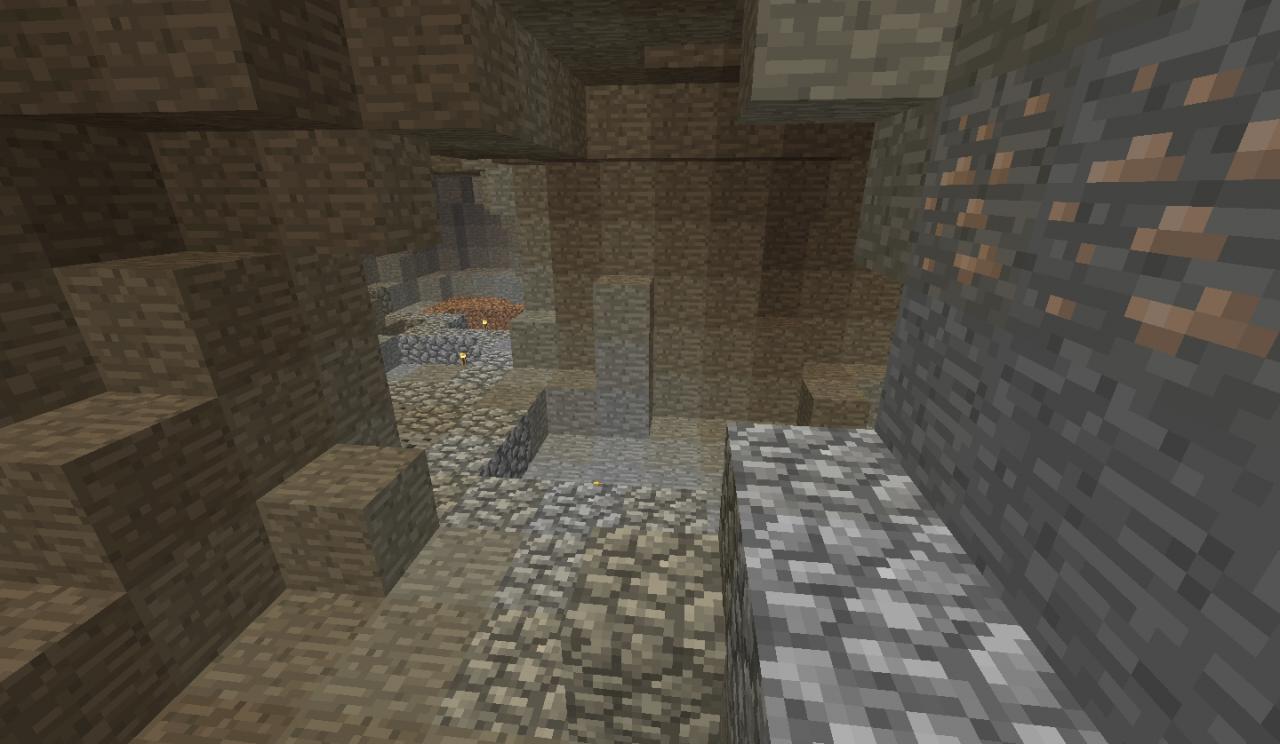 Torch Cave 2 Minecraft Map