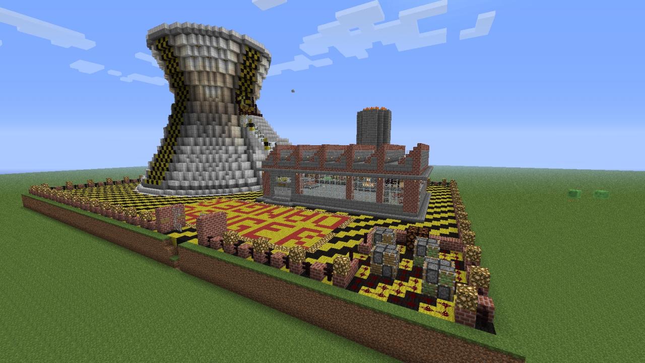 nuclear plant Minecraft Map
