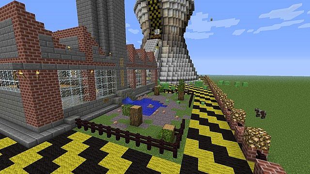 nuclear plant Minecraft Map
