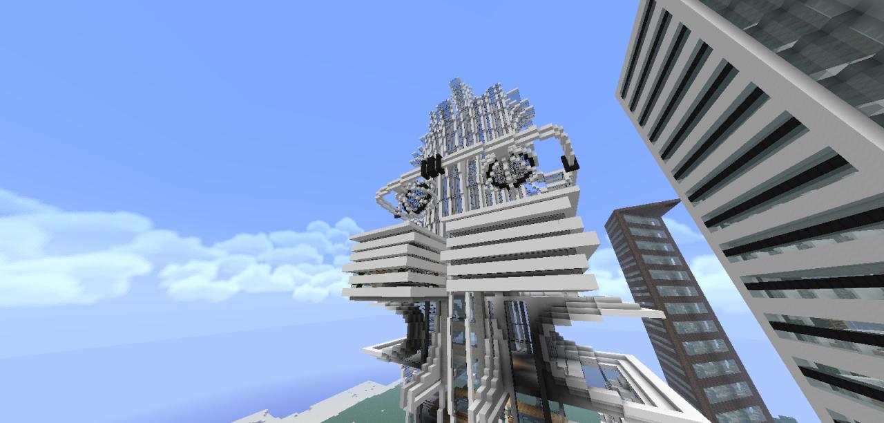 [Skycraper] Adraste building Minecraft Map
