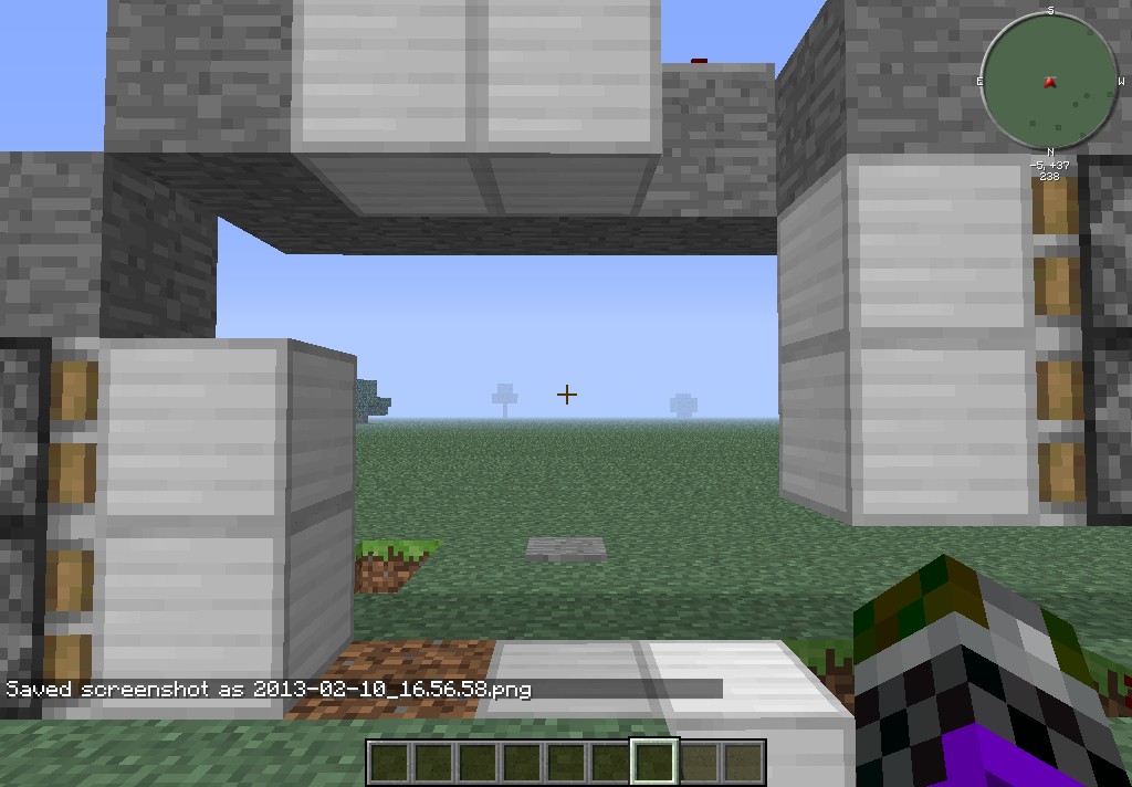 3x3 Piston door Minecraft Map