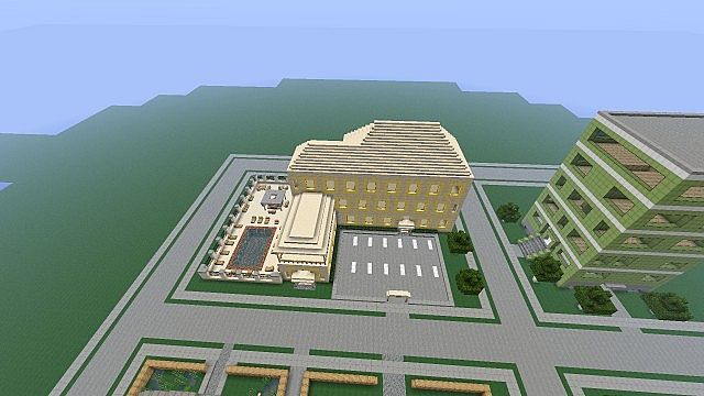Small-Town Minecraft Map
