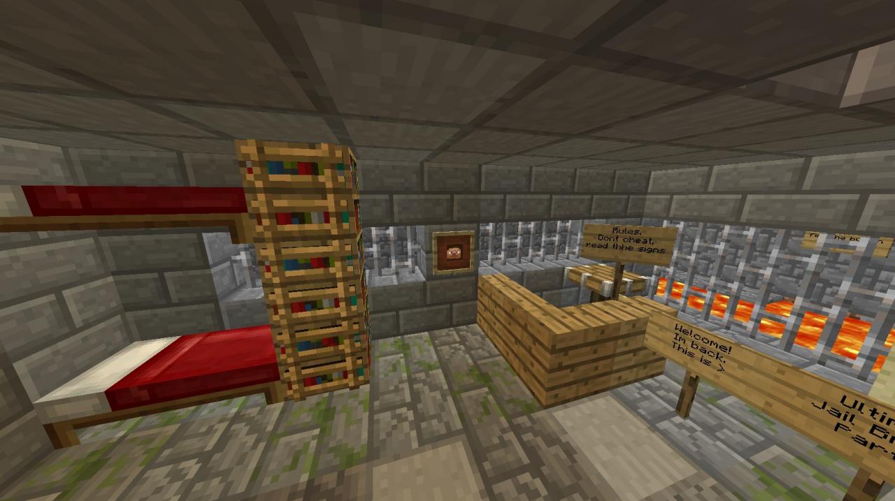 (Ultimate) Jail break Adventure part 3 Minecraft Map