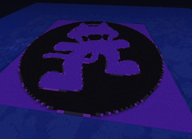 Monstercat Logo Minecraft Map