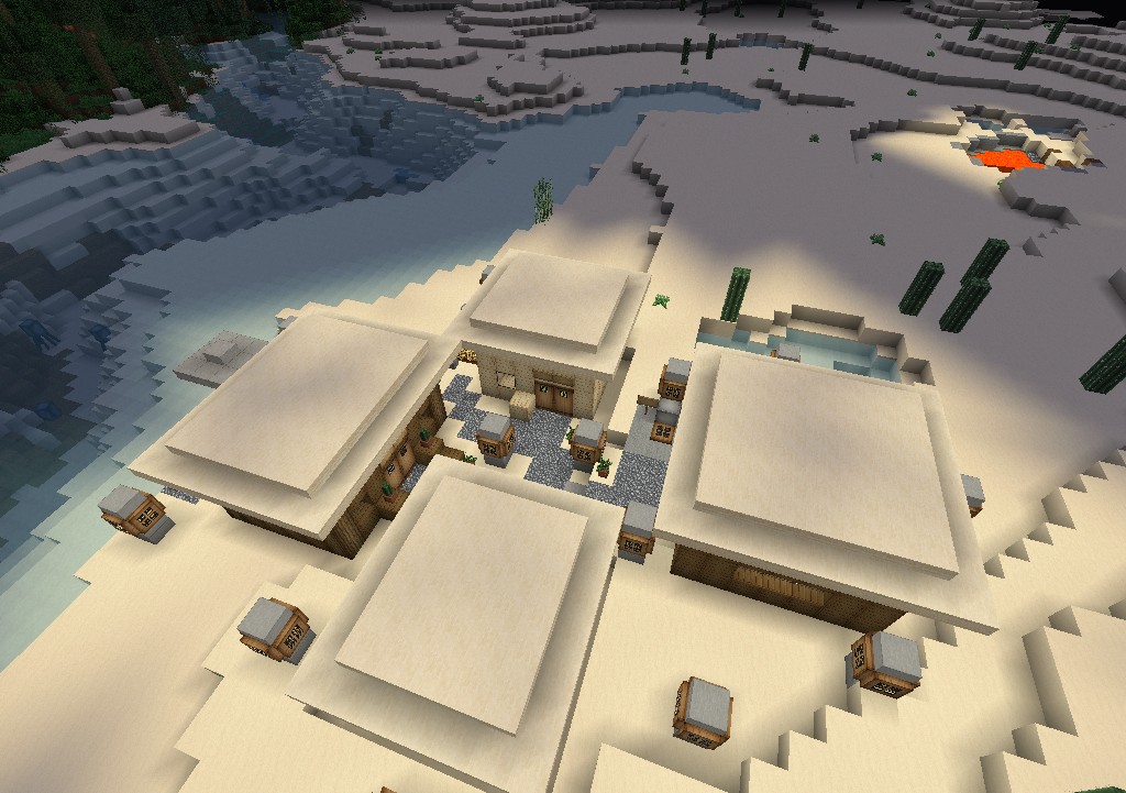 Minecraft Deserted Village Minecraft Map