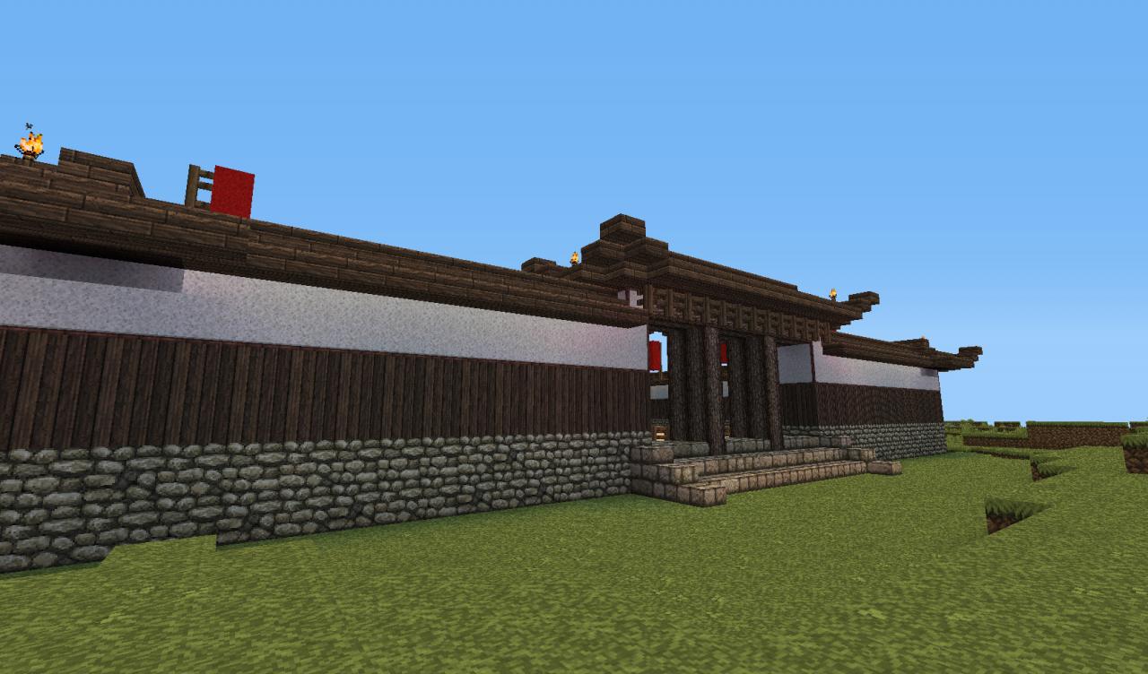 Asian Open Air Arena Minecraft Map