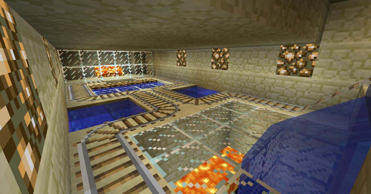 underground Bunker and more... Minecraft Map