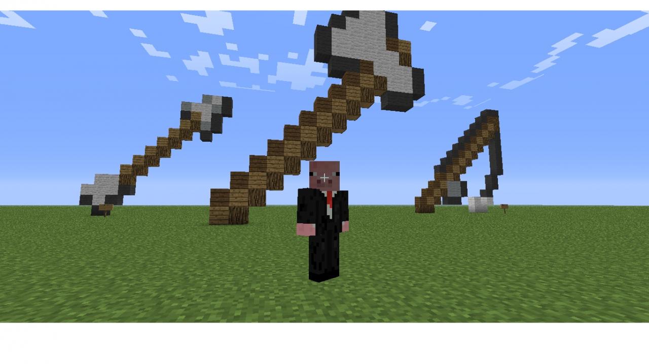 Pixel Art Basic Tools Minecraft Map