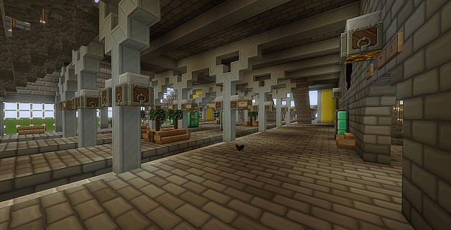 Train Station Minecraft Map