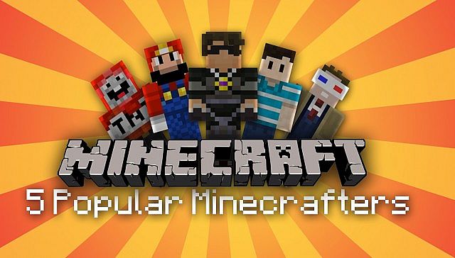 5 Popular Minecraft YouTubers! Minecraft Blog