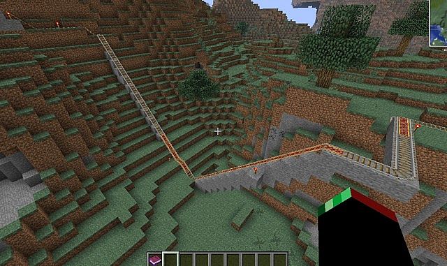 Crazy Roller Coaster Minecraft Map