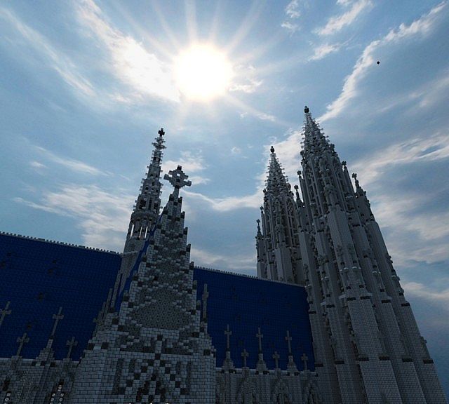 Great Cathedral of Asgard Minecraft Map