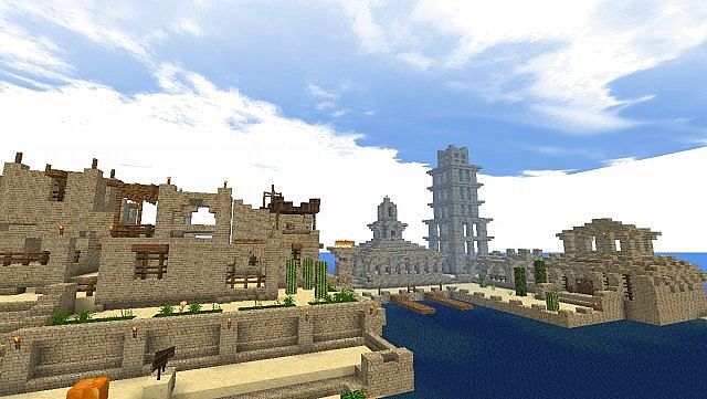 Desert City Minecraft Map