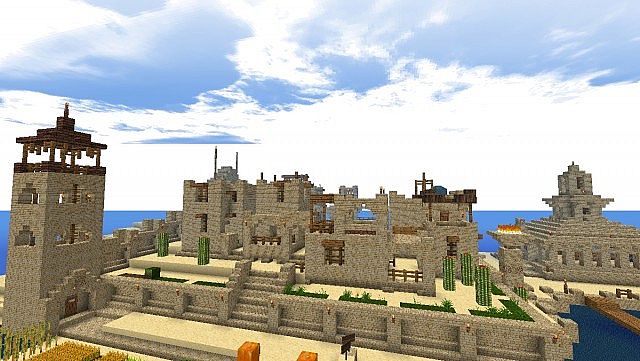 Desert City Minecraft Map