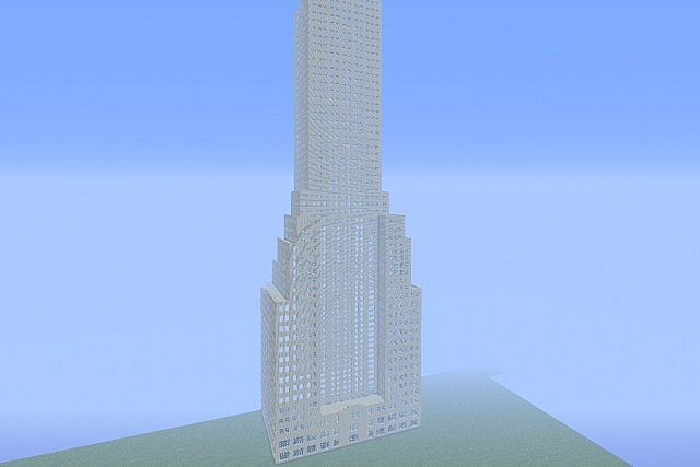 Colossal Chrysler Building Minecraft Map