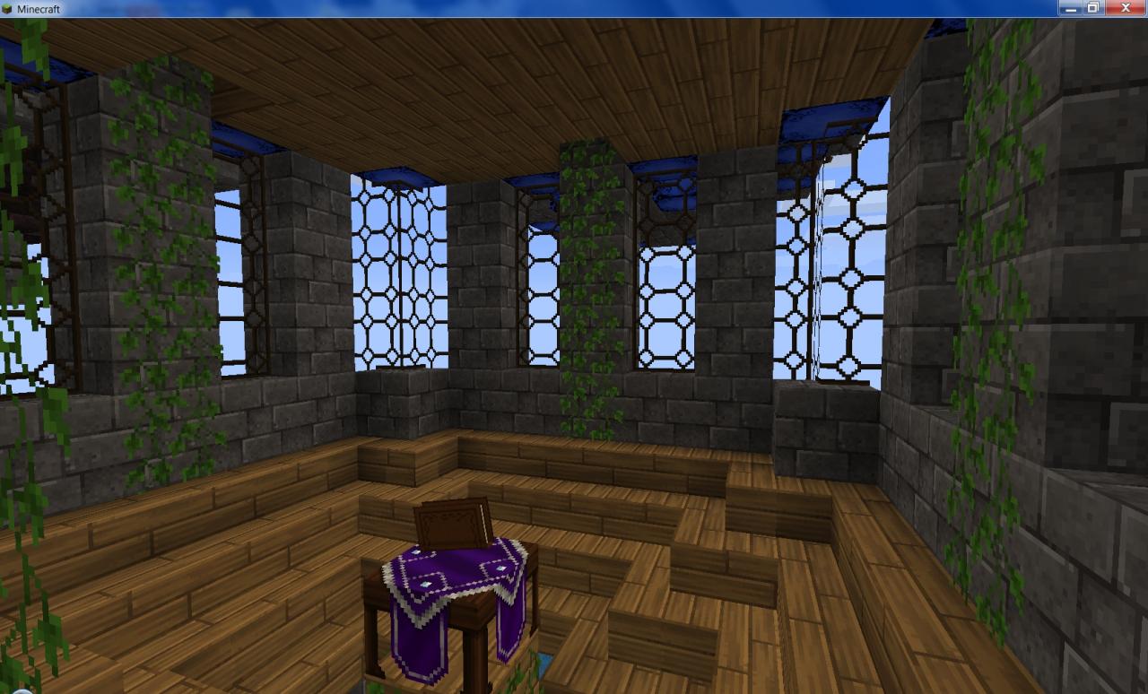 Wizard's Home Minecraft Map