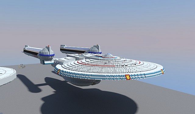USS. Enterprise (NCC-1701 B) Minecraft Map