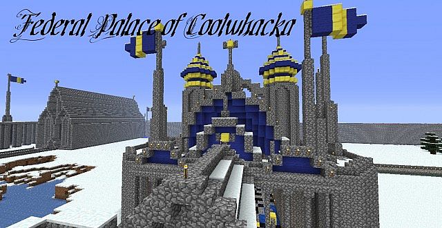 Federal Palace of Coolwhacka Minecraft Map