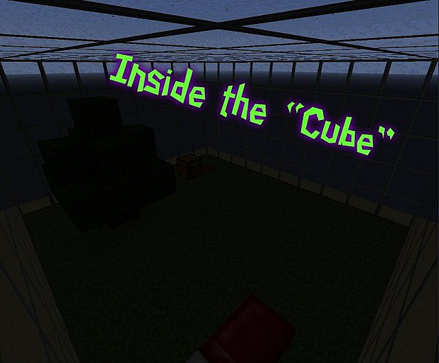 Glass Cube survival! Survive under the water! Minecraft Map