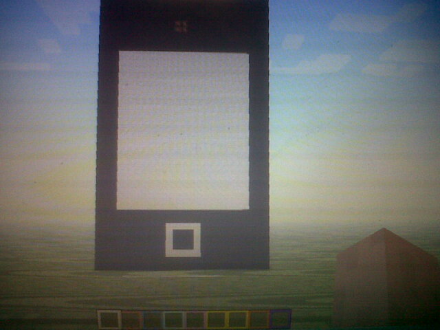 giant iphone Minecraft Map