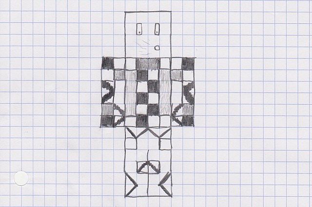 My Minecraft 'Steve' Drawing #2