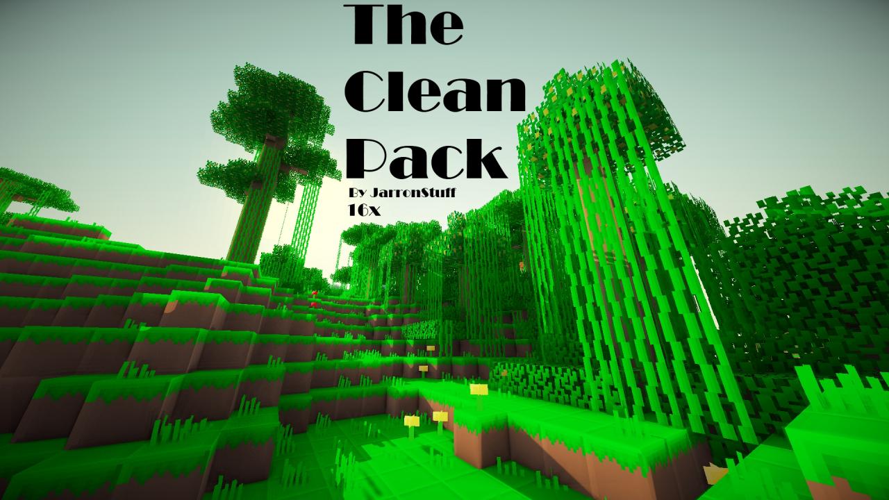 The Clean Pack 16x 1.4.7 Minecraft Texture Pack
