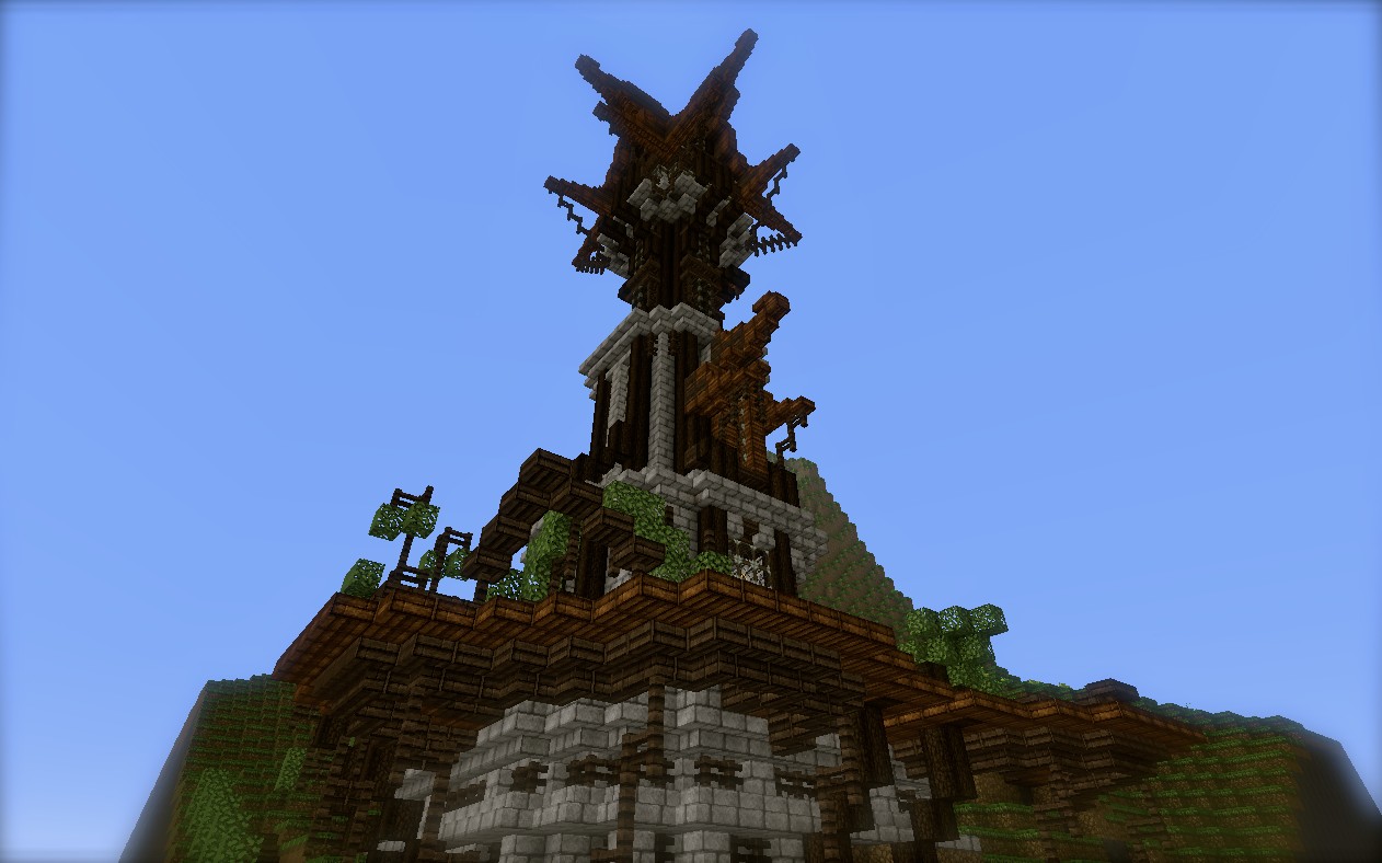 Elvish Tower Minecraft Map