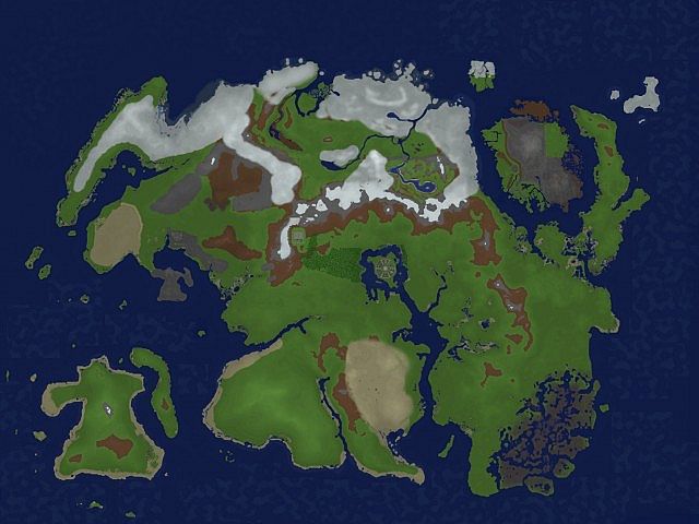 Tamriel in Minecraft Minecraft Map